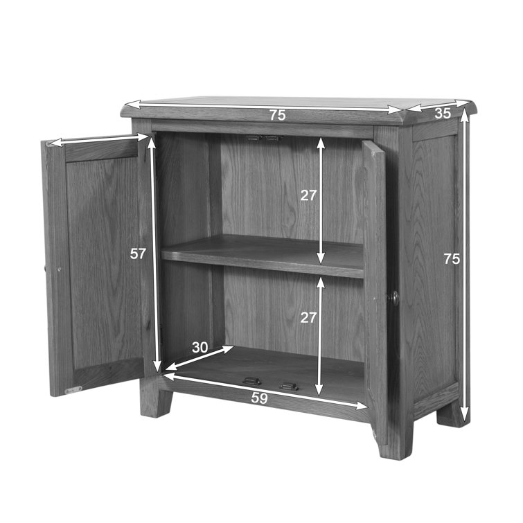 Small square cupboard store